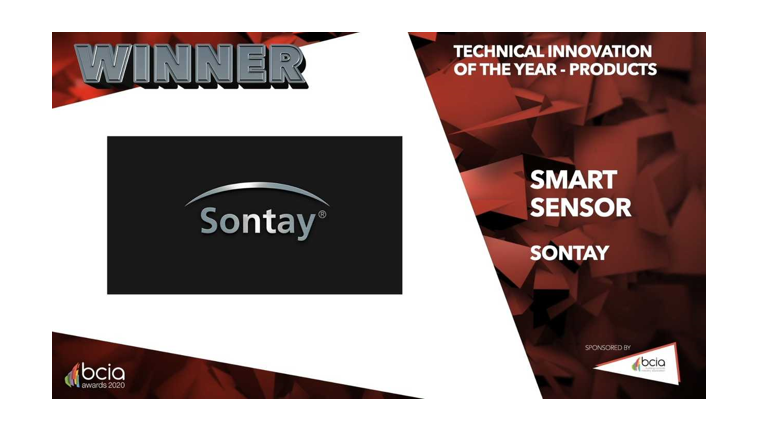 Sontay's smart sensor wins BCIA award for technical innovation - News ...